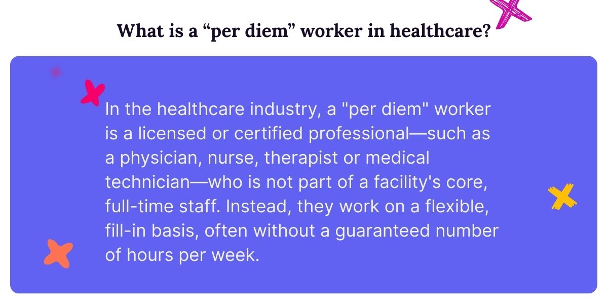 What Is a "Per Diem" Rate in Healthcare?